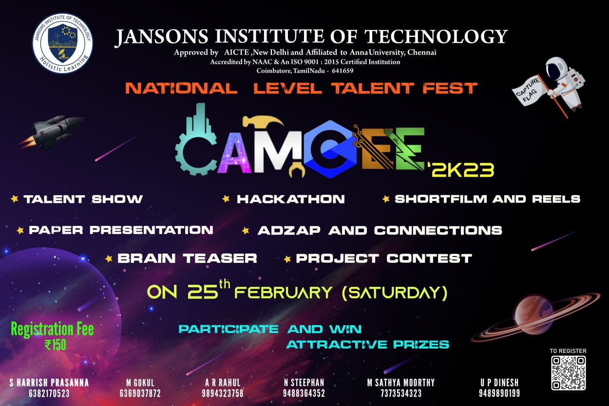 Jansons Institute of Technology - A preferred destination for Holistic ...