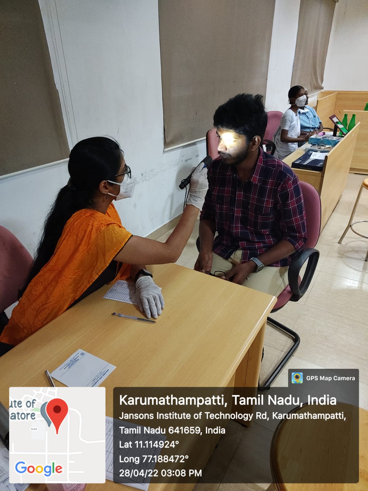 EYE CHECKUP CAMP - Jansons Institute of Technology