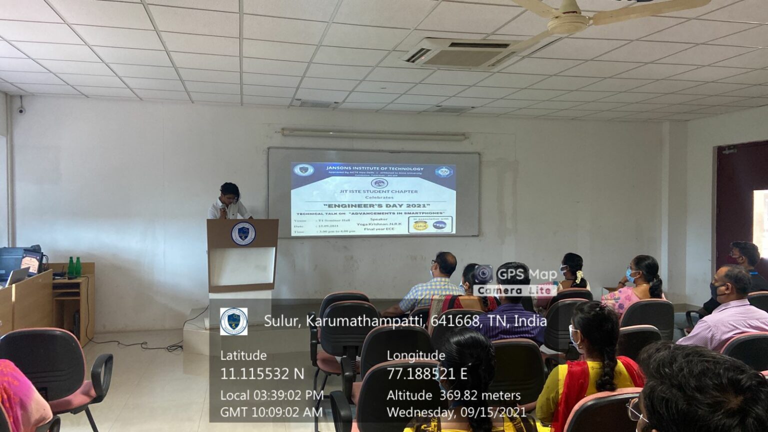 Engineer’s Day 2021 Celebration - Jansons Institute of Technology