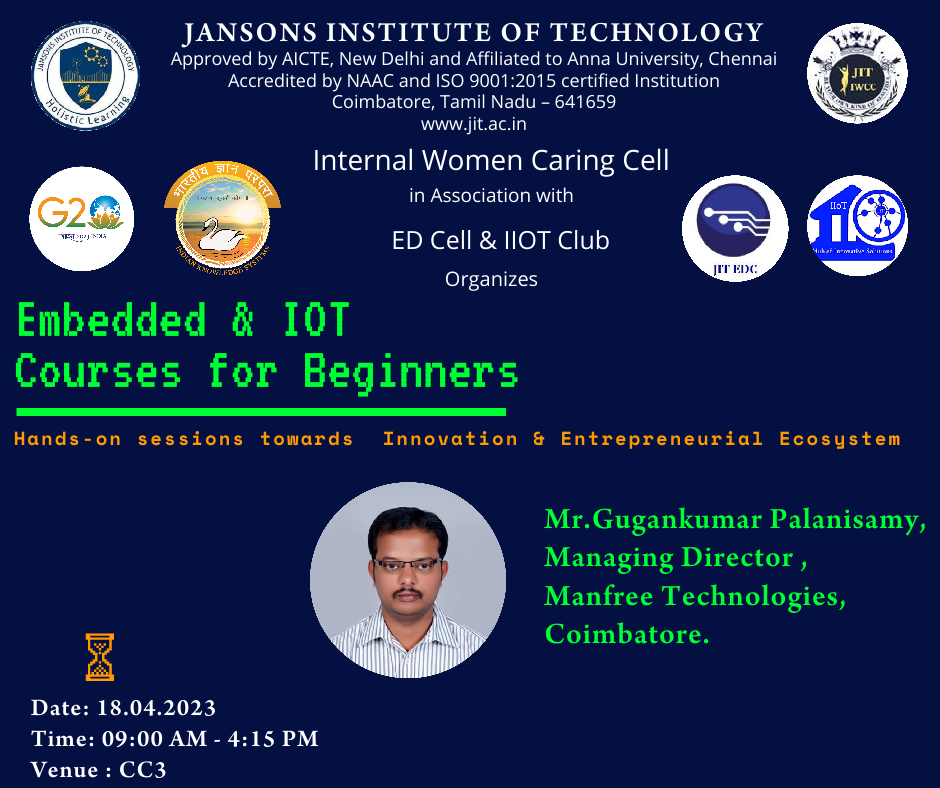Embedded & IOT Courses for Beginners-Hands on Session towards ...