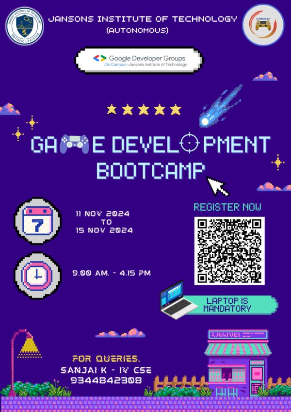 Game Development Bootcamp - Jansons Institute of Technology